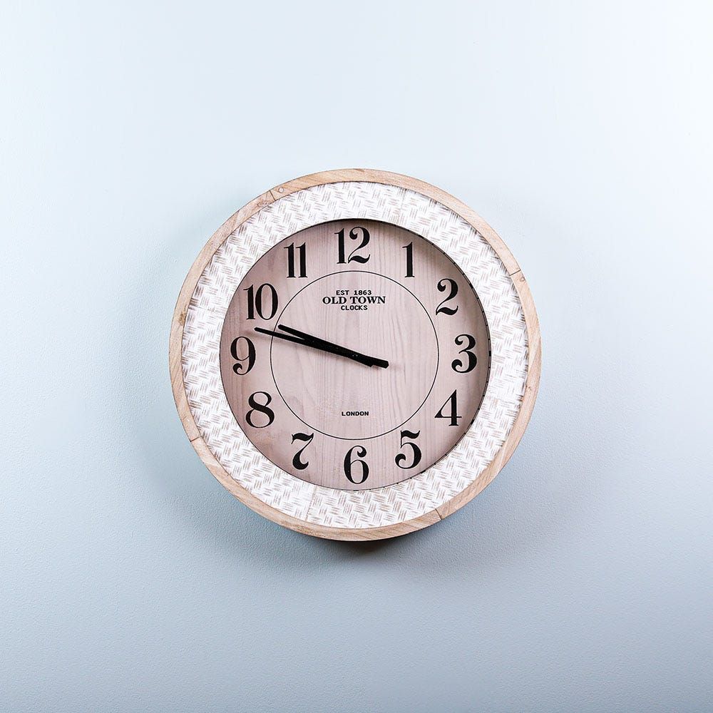 Buy Stolpa Round Old Town Wall Clock Online | Danube Home UAE