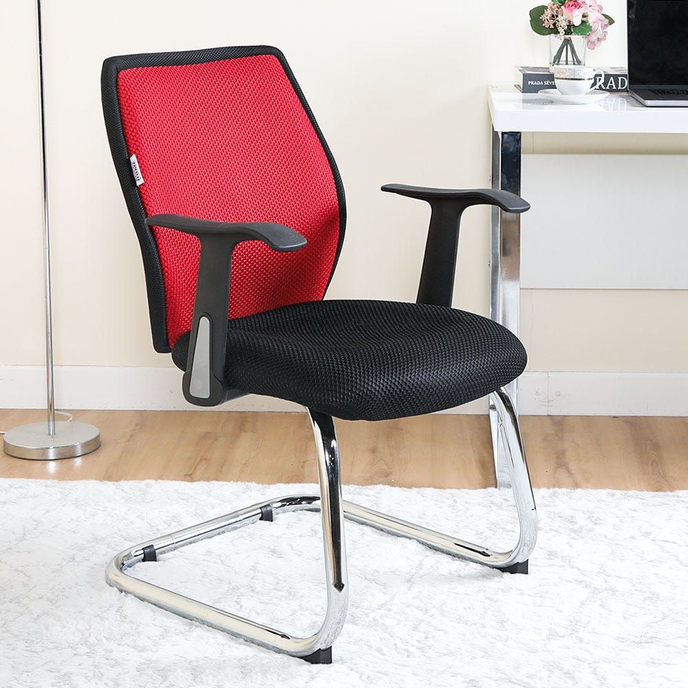 Buy Blaze Visitor Chair - Red Online | Danube Home UAE