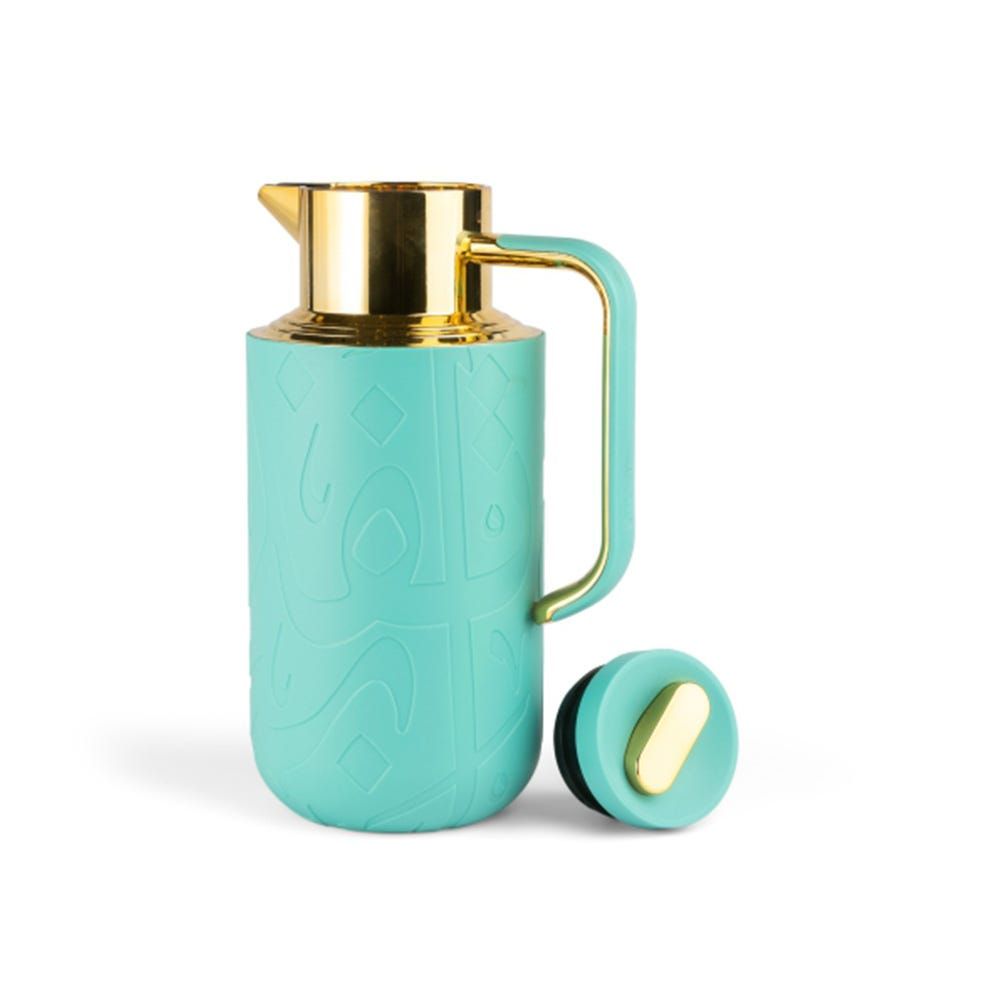 Buy Otantik Zuwar Vacuum Flask For Tea And Coffee 1.0 Litre Blue Online ...