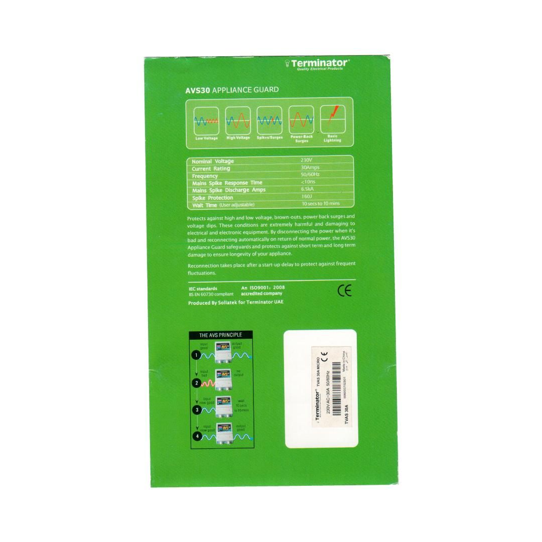 Buy Terminator AVS 30 Micro Protector With 5 Lights Online | Danube ...