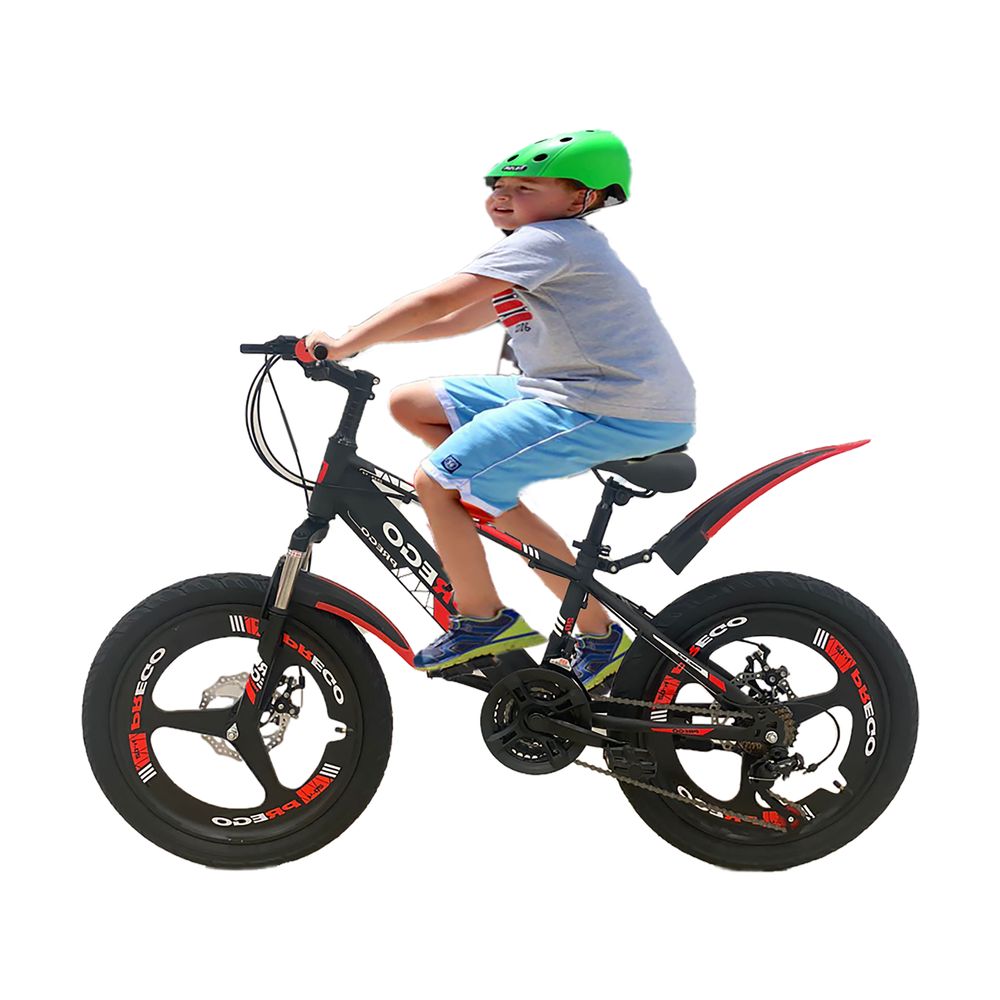 Buy MYTS 20 Inch Kids Prego Bicycle (6 to 10 years ) Black Red Online ...