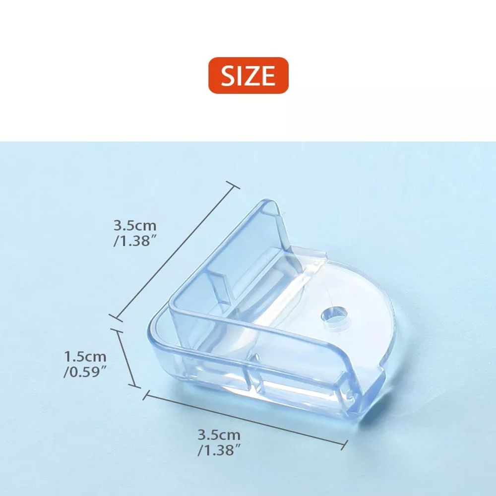 Buy Square Transparent Corner Guard Online | Danube Home UAE