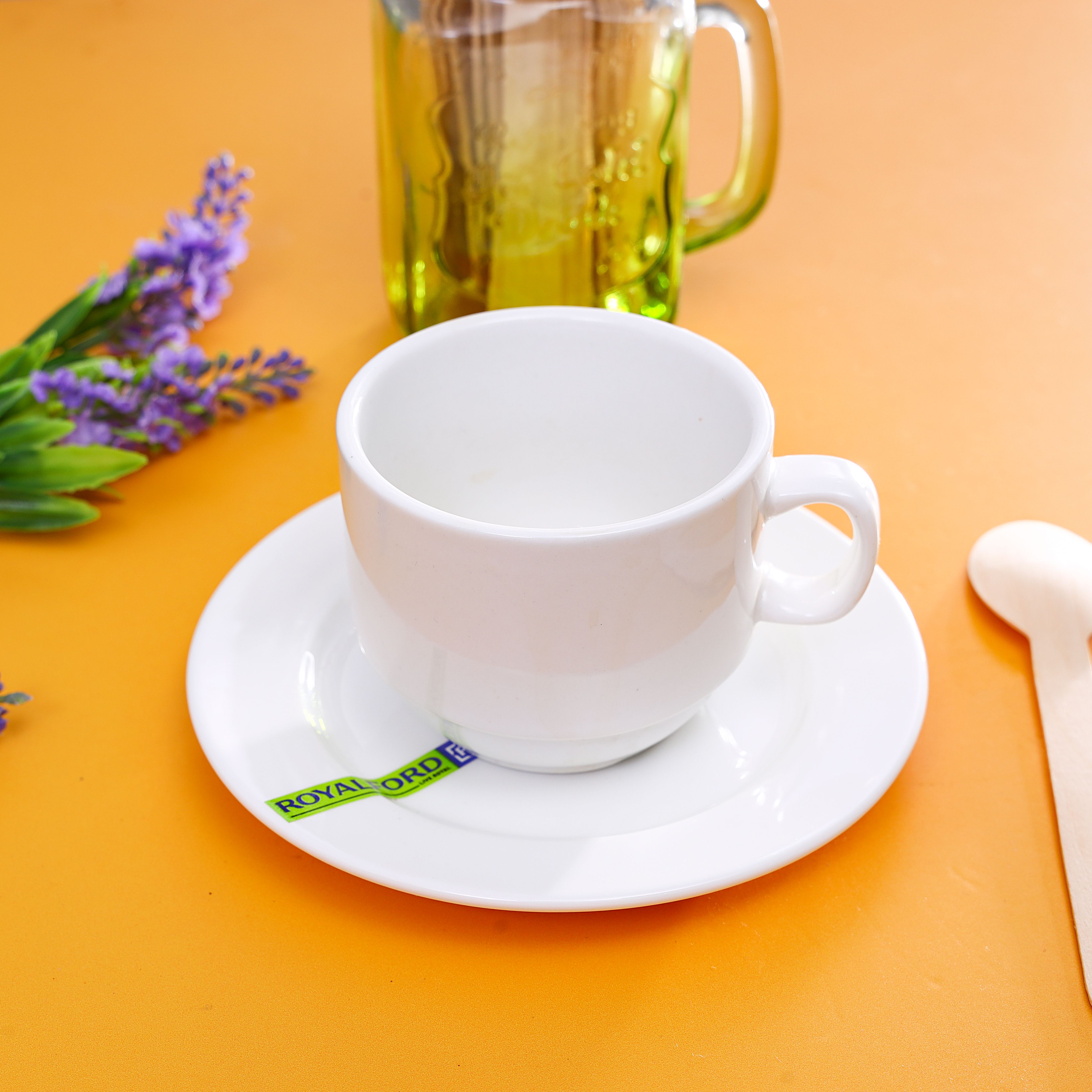 Buy Royalford Porcelain Magnesia Flat Plate, 6 Inch Online | Danube ...