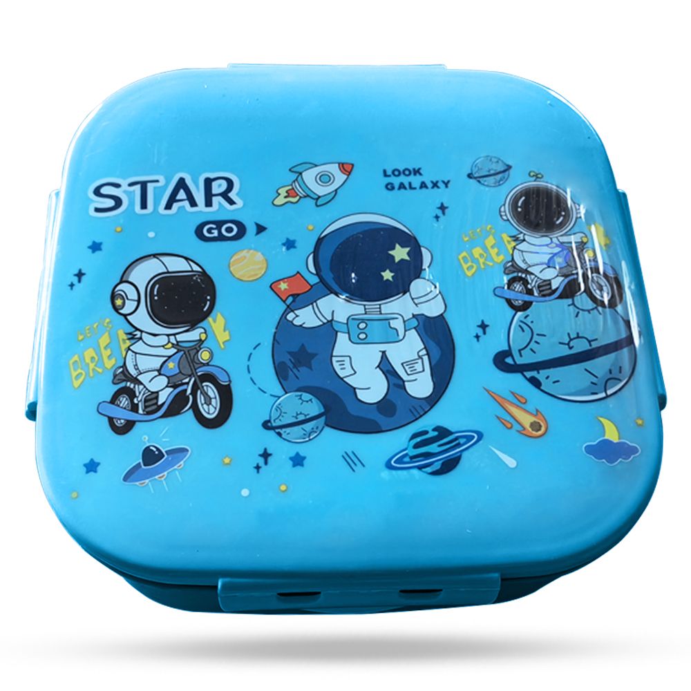 Buy Nova Kids Square 1000ml Bento Lunch Box - Galaxy Blue Online ...